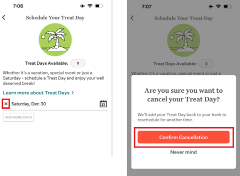 Treat Days - Noom: Lose weight and keep it off.