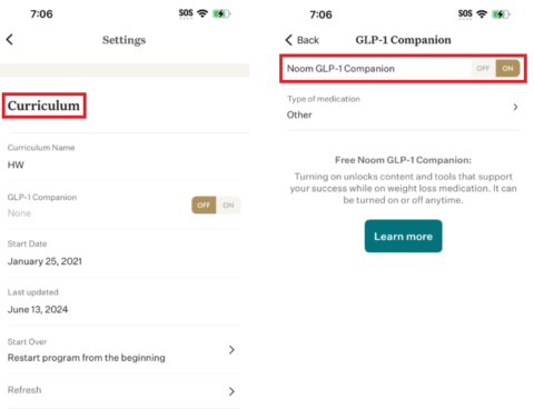 GLP-1 Companion - Noom: Lose weight and keep it off.
